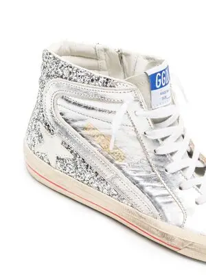 GOLDEN GOOSE Logo-patch Lace-up Sneakers