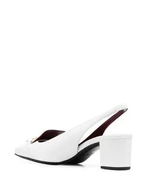 Valentino Garavani Vlogo Chain 50mm Slingback Pumps