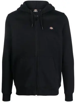 Dickies Logo-patch Long-sleeve Hoodie