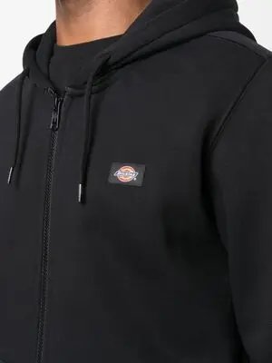 Dickies Logo-patch Long-sleeve Hoodie