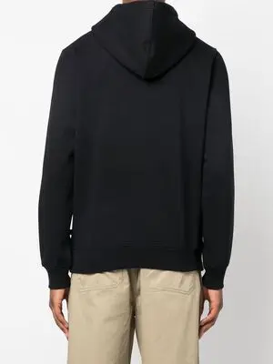 Dickies Logo-patch Long-sleeve Hoodie - Black
