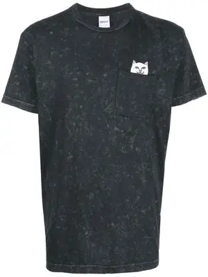 RIPNDIP Lord Nermal Graphic-print T-shirt - Black