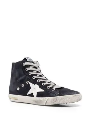 GOLDEN GOOSE DELUXE BRAND Francy High-top Sneakers - Blue