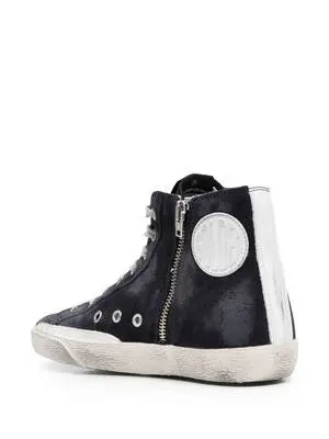 GOLDEN GOOSE DELUXE BRAND Francy High-top Sneakers - Blue
