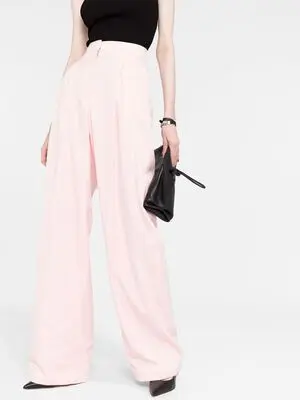 Alexander McQueen Pleat-detail Tailored Trousers