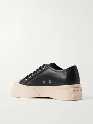 Marni Pablo Leather Platform Sneakers