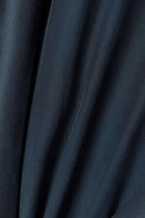 Zimmermann Asymmetric Ruffled Silk-satin Midi Wrap Dress