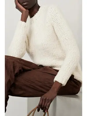Gabriela Hearst Lawrence Cashmere Sweater - Neutrals