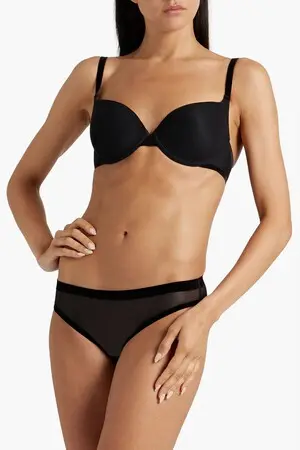 Wolford Stretchtulle Underwired Pushup Bra