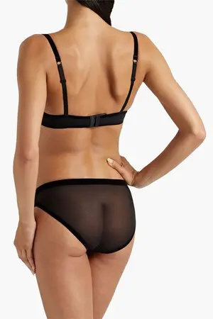 Wolford Stretchtulle Underwired Pushup Bra