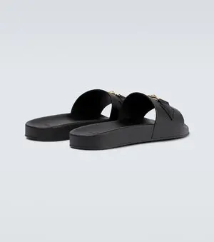 Versace Medusa Leather Slides