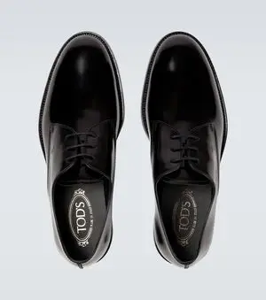 TOD'S Patent Leather Derby Shoes