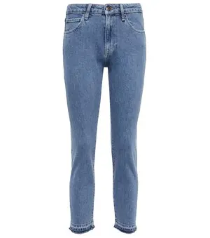 3x1 Mid-rise Slim Cropped Jeans