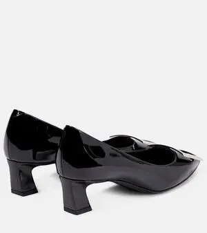 ROGER VIVIER Trompette 45 Pumps - Black