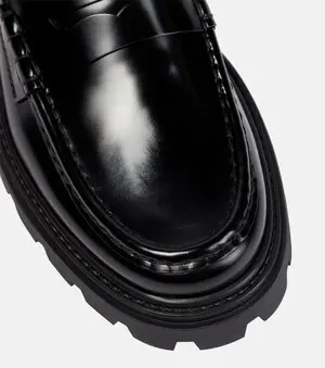 TOD'S Leather Loafers - Black