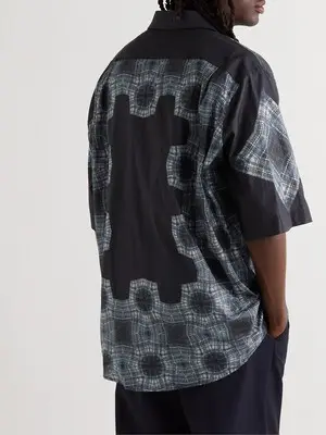 Acne Studios Oversized Printed Cotton Shirt