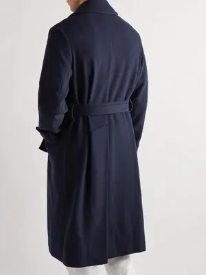 Barena Venezia Leuter Double-breasted Wool-blend Overcoat