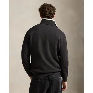 Ralph Lauren Polo Sport Fleece Quarter-zip Sweatshirt - Black Boot