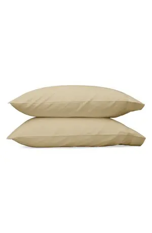 MATOUK Nocturne Set Of 2 Pillowcases - Champagne