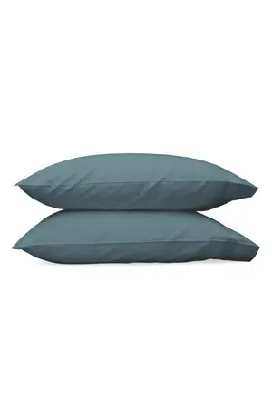 MATOUK Nocturne Set Of 2 Pillowcases Deep Jade