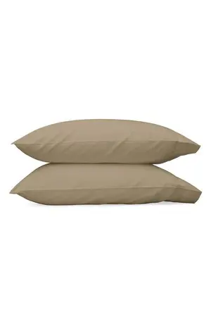 MATOUK Nocturne Set Of 2 Pillowcases Khaki