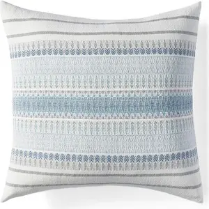COYUCHI Coast Organic Cotton Pillow Cover - Marine