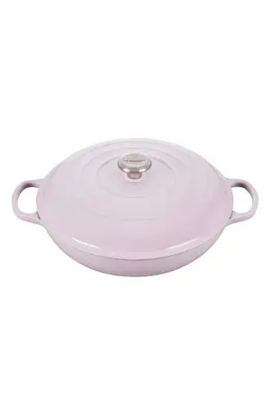 LE CREUSET Signature 3.5-quart Enameled Cast Iron Braiser - Shallot