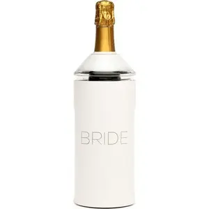 VINGLACE Bride Wine & Champagne Chiller - White