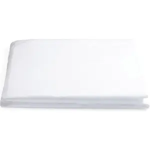 MATOUK Lowell 600 Thread Count Fitted Sheet - White