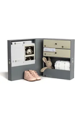 SAVOR Vault Baby Keepsake Box - Slate