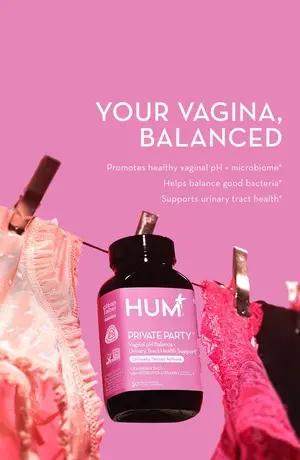 HUM Private Party™ Probiotic For Vaginal Health + Urinary Tract Health Supplement