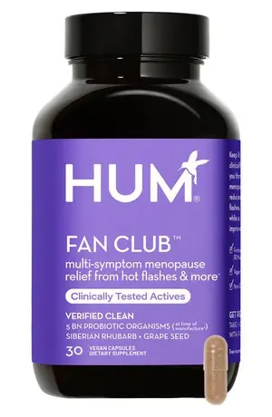HUM Fan Club™ Multi-symptom Relief For Perimenopause + Menopause Supplement - No Color