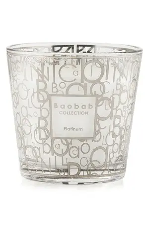 BAOBAB COLLECTION My First Baobab Candle Platinum