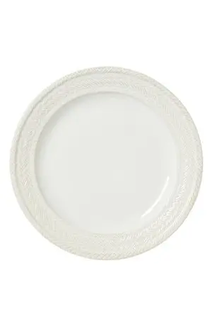 JULISKA Le Panier Dinner Plate - Whitewash