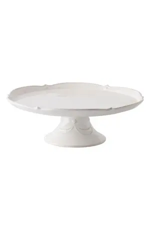 JULISKA Berry & Thread Ceramic Cake Stand - Whitewash