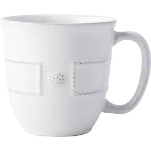 JULISKA Berry & Thread French Panel Mug - Whitewash