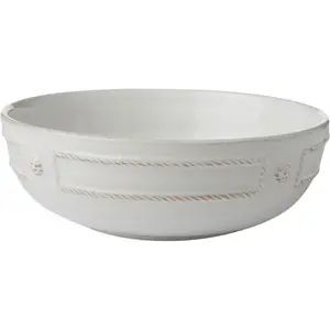 JULISKA Berry & Thread Ceramic Coupe Bowl - Whitewash