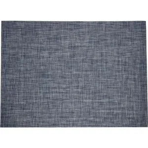 CHILEWICH Basketweave Indoor/outdoor Floor Mat - Denim