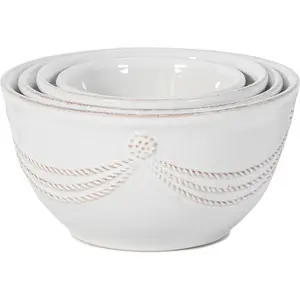 JULISKA Berry And Thread' Nesting Prep Bowls - Whitewash