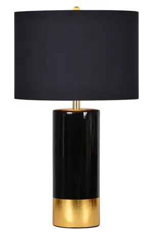 RENWIL The Tuxedo Table Lamp - Black/gold