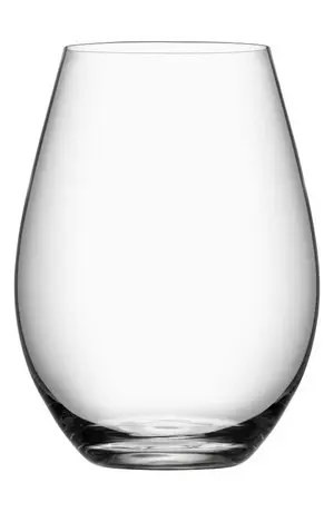 ORREFORS More Set Of 4 Stemless Wine Glasses - White