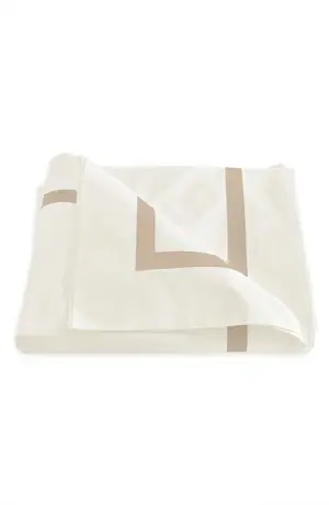 MATOUK Lowell Duvet Cover Ivory/champagne