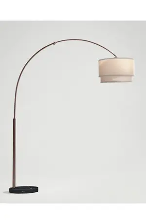 BRIGHTECH Mason Led Floor Lamp - Bronze