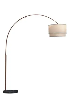 BRIGHTECH Mason Led Floor Lamp - Bronze