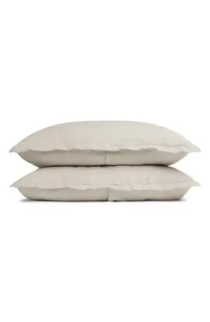 PARACHUTE Set Of 2 Linen Shams Bone