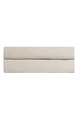 PARACHUTE Percale Fitted Sheet - Bone