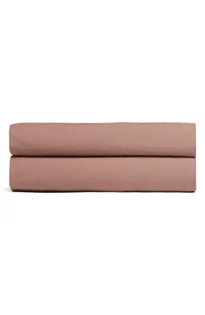 PARACHUTE Percale Fitted Sheet Clay