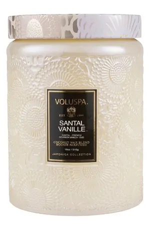 Voluspa Santal Vanille 3-wick Tin Candle - Santal Vanille Large Jar