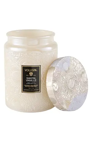 Voluspa Santal Vanille 3-wick Tin Candle - Santal Vanille Large Jar
