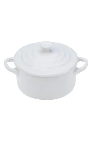 LE CREUSET Mini Round Baking Dish - White